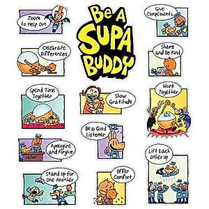 Dog Man Be A Supa Buddy Bulletin Board