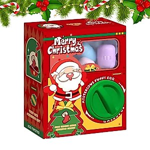 Mini Vending Machine | Christmas Gumball Vending Machine | Christmas Prize Dispenser Toys | Vending Machine For Snacks | Interesting Creative Christmas Egg Claw Machine For Kids Boys & Girls 4-6