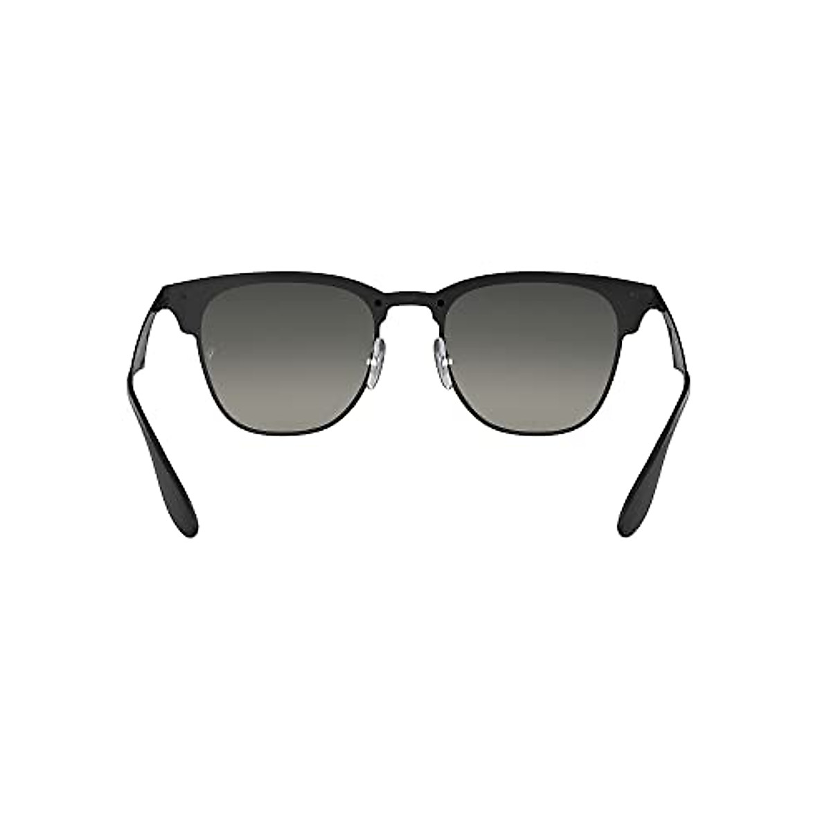 Ray-Ban RB3576N Blaze Clubmaster Square Sunglasses, Demi Gloss Black/Grey Gradient Dark Grey, 47 mm