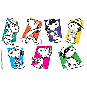 Tervis Peanuts Multi-Snoopy Made in USA Double Walled Insulated Tumbler Cup Keeps Drinks Cold & Hot, 16oz, Clear