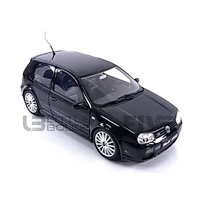 2003 Golf IV R32 Black Magic Nacre Limited Edition to 3000 Pieces Worldwide 1/18 Model Car by Otto Mobile OT964