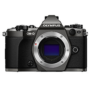OM SYSTEM OLYMPUS OM-D E-M5 Mark II Limited Edition Digital Camera (Titanium) (Body Only)