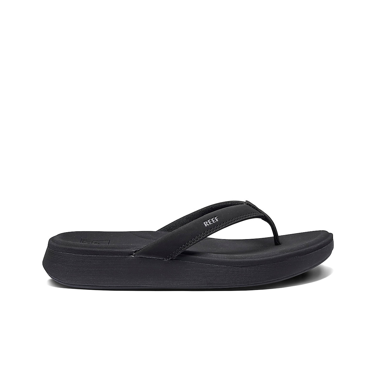 Reef Women's Cushion Cloud Flip-Flop, Black, Numeric_10