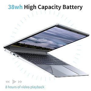SGIN Laptop 15.6 Inch, 4GB DDR4 128GB SSD Windows 11 Laptops with Intel Celeron N4020C(up to 2.8 GHz), Intel UHD Graphics 600, Mini HDMI, WiFi, Webcam, USB3.0, Bluetooth 4.2
