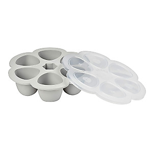 BEABA Babycook Solo White, BEABA Silicone Multiportions Baby Food Tray