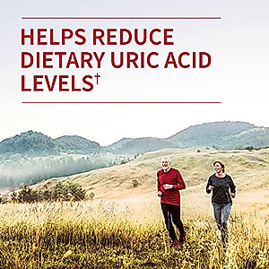 Garden of Life Quercetin Probiotic & Uric Acid Support with Tart Cherry, Vitamin C from Organic Acerola and Rose Hips Plus Luteolin – Dr Formulated – Gluten Free, Non GMO, Carbon Neutral – 60 Tablets