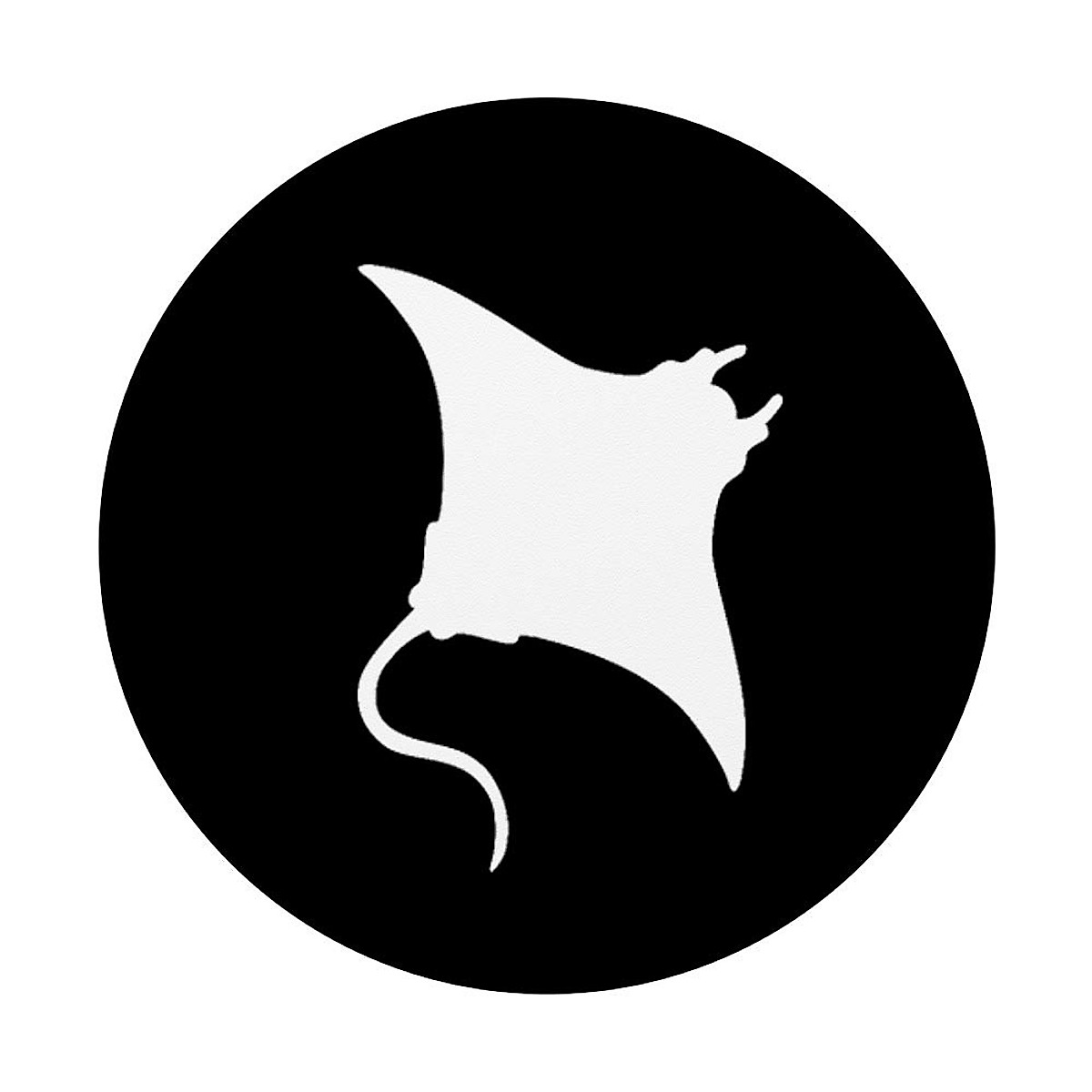 Manta ray PopSockets PopGrip: Swappable Grip for Phones & Tablets