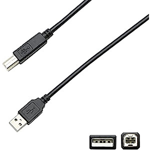 MG3620 USB Cable Printer Cable USB Compatible with Canon MG Series PIXMA MG2525,MG3620,MG6821,MG2522,MG7120,MG5620,MG5720, MG7520,MG7720,MG3029,MG2920,MG5320,MG2120 Printer Cord 10 Feet
