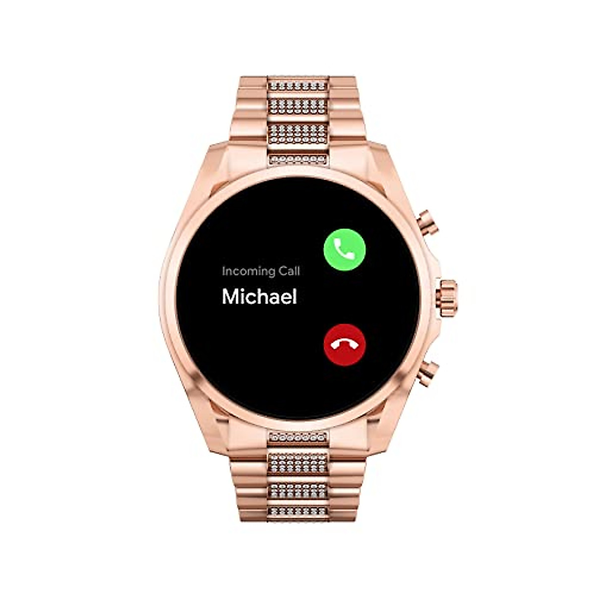 Michael Kors Men's or Women's Gen 6 44mm Touchscreen Smart Watch with Alexa Built-In, Fitness Tracker, Sleep Tracker, GPS, Music Control, Smartphone Notifications (Model: MKT5135V)
