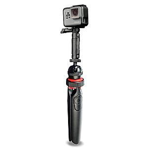 Active Mini Tripod with Wireless Bluetooth Shutter Remote & Camera Mount