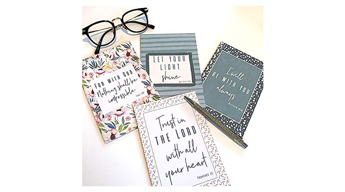 Inspirational 4x6 Christian Greeting Cards - Set of 20