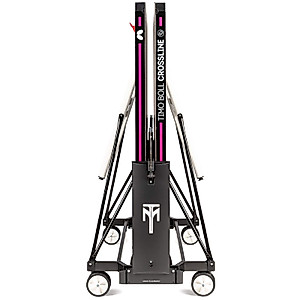 Butterfly Timo Boll Crossline Outdoor Ping Pong Table | 3-Year Warranty | Made in Germany | Outdoor Table Tennis Table | Adjustable Ping Pong Net Set, Grey