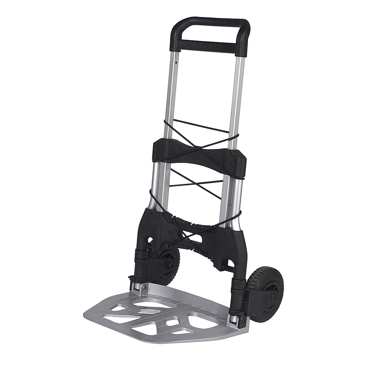 WESCO 220650 Aluminum/Polyurethane Folding Hand Trucks, Mega Mover