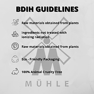 MÜHLE Organic Shaving Cream | Natural Shaving Cream with Argan Oil & other Essential Oils | TSA Travel Size Friendly | BDIH Certified | 100% Vegan | 75mL (2.5 oz) Squeeze Bottle