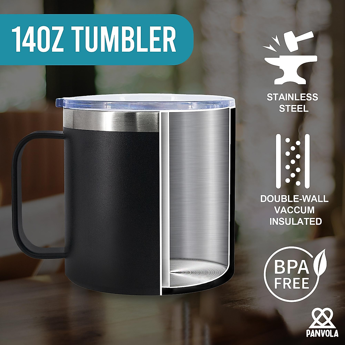 Panvola It's Dr Actually Doctor Gifts Insulated Coffee Mug 14oz With Handle And Lid New PhD Student Graduation Gifts From Mom Dad To Daughter Son Stainless Steel Tumbler Camping Travel Mugs