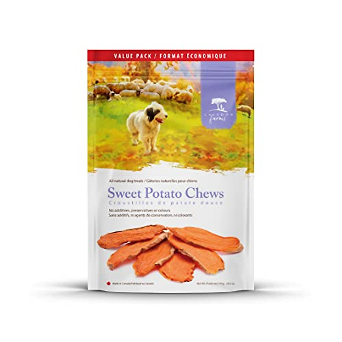 Caledon Farms Value Pack Sweet Potato Chews 28oz/795G