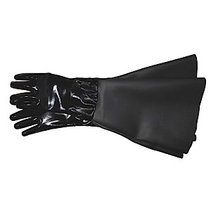 TUFF-Blast Neoprene Gloves for Sandblasting Sandblaster Sand Blast Cabinet - 7" x 26" Made in USA