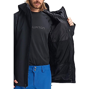 Burton Mens Ak Gore-Tex Cyclic Jacket, True Black, Medium