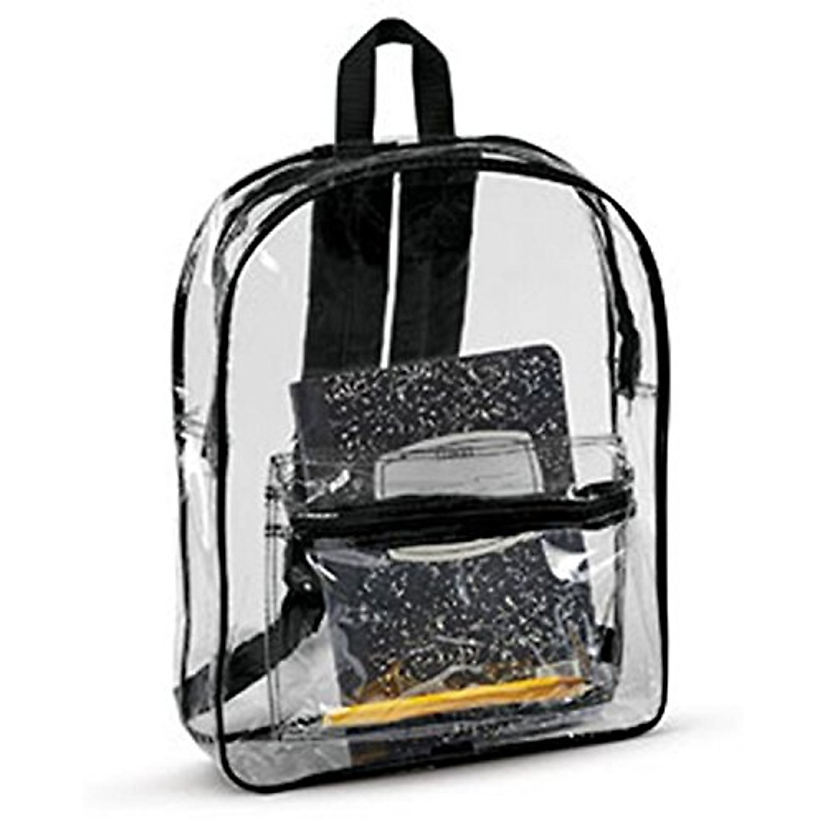 Liberty Bags Clear Backpack OS BLACK