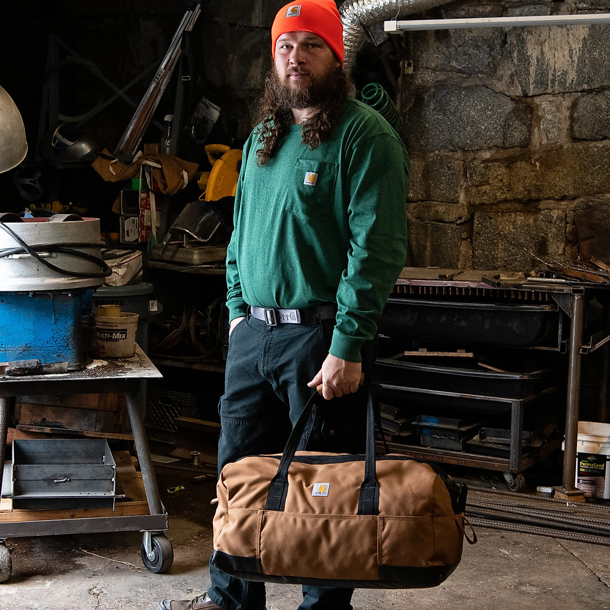 Carhartt Legacy Gear Bag Brown, 23-Inch