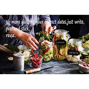 EHOMEA2Z Mason Jars 16 oz Pint Regular Mouth (12 Pack) With 60 Reusable Chalkboard Stickers (16 Oz Regular Mouth, 12 Pack)