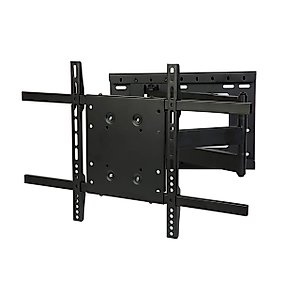 THE MOUNT STORE TV Wall Mount for TCL 55" Class LED 5 Series 2160p Smart 4K UHD TV with HDR Roku Model 55S525 TV VESA 400x200mm Maximum Extension 31.5 inches
