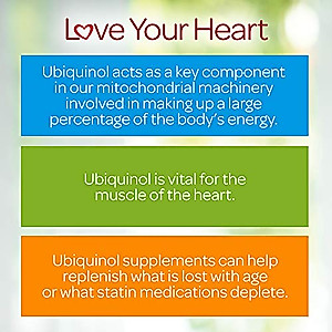 Ubiquinol 200mg, Supports Heart Health, 60 Softgels by Puritan's Pride