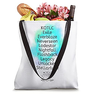 Keeper of the Lost Cities Book Series Book Titles Tote Bag