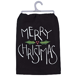 2 Piece Christmas Kitchen Towel Bundle, Merry Christmas and Joy to The World