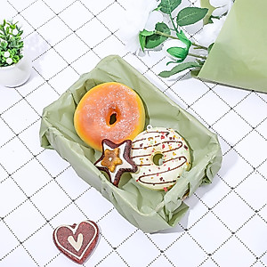 Whaline 90 Sheet Sage Green Tissue Paper Assorted Gradient Green Gift Wrapping Paper 13.8 x 19.7 Inch Sage Green Art Craft Tissue Paper for Gift Bags Baby Shower Wedding Birthday Party Decor