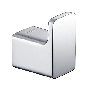 Kraus Stelios Bathroom Robe and Towel Hook, Chrome Finish, KEA-19901CH