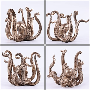 XINGYAN Octopus Resin Mug & Accessory Holder,Unique Design,Space Saving Storage for Mugs,Jewelry, Watches & Keys - Ideal Gift(Octopus)
