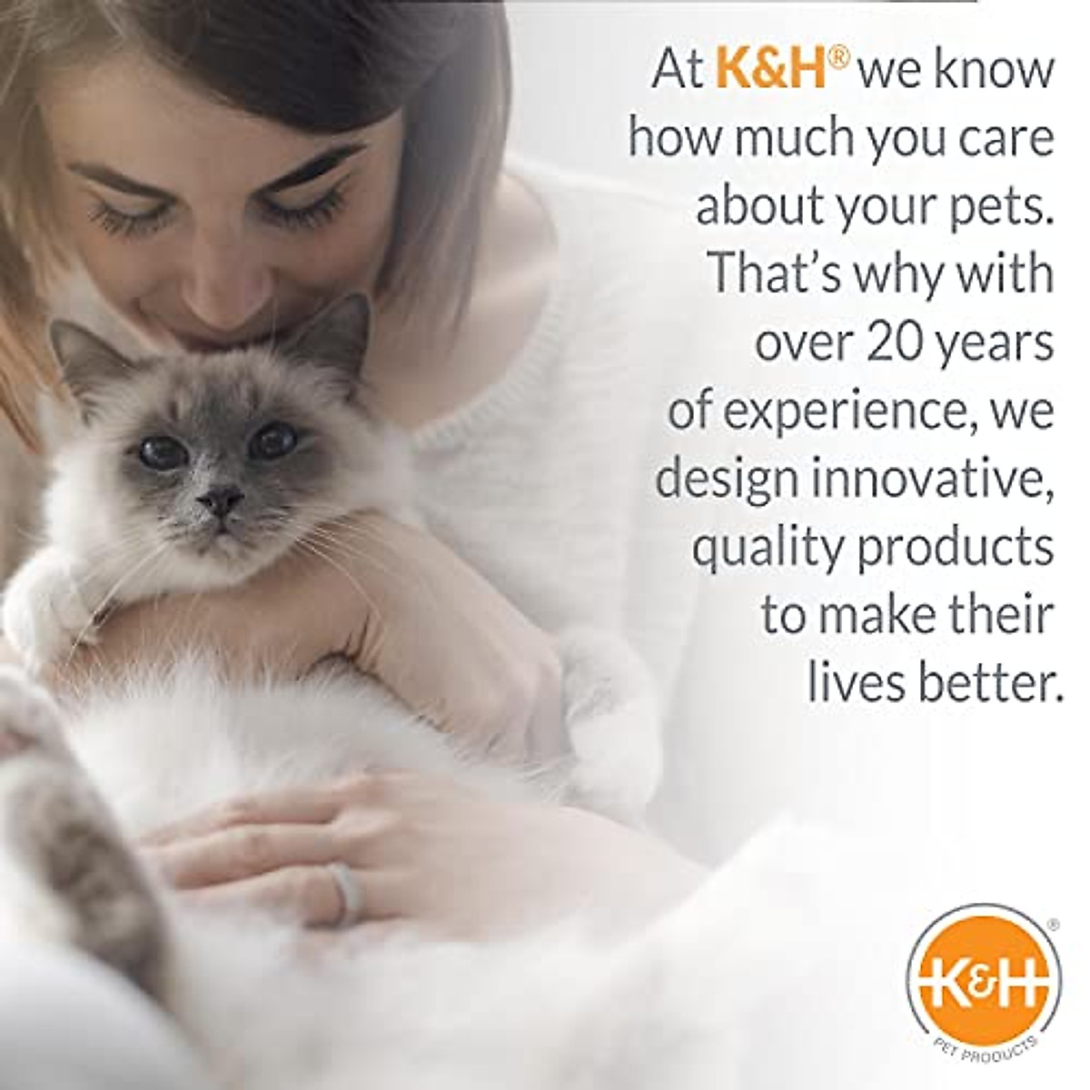 K&H PET PRODUCTS CleanFlow Filtered Water Bowl for Cats, Pet Drinking Water Fountain, Cat Water Dispenser, Granite 80 Ounce Bowl & 90 Ounce Reservoir