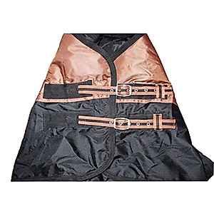 Turnout 1680D Horse Winter Waterproof with Neck Cover - Horse Blanket 003 - Size from 69" to 83" (78")