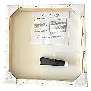 "You Touched My Heart" Canvas Hand Print Kit - Perfect Keepsake Gift