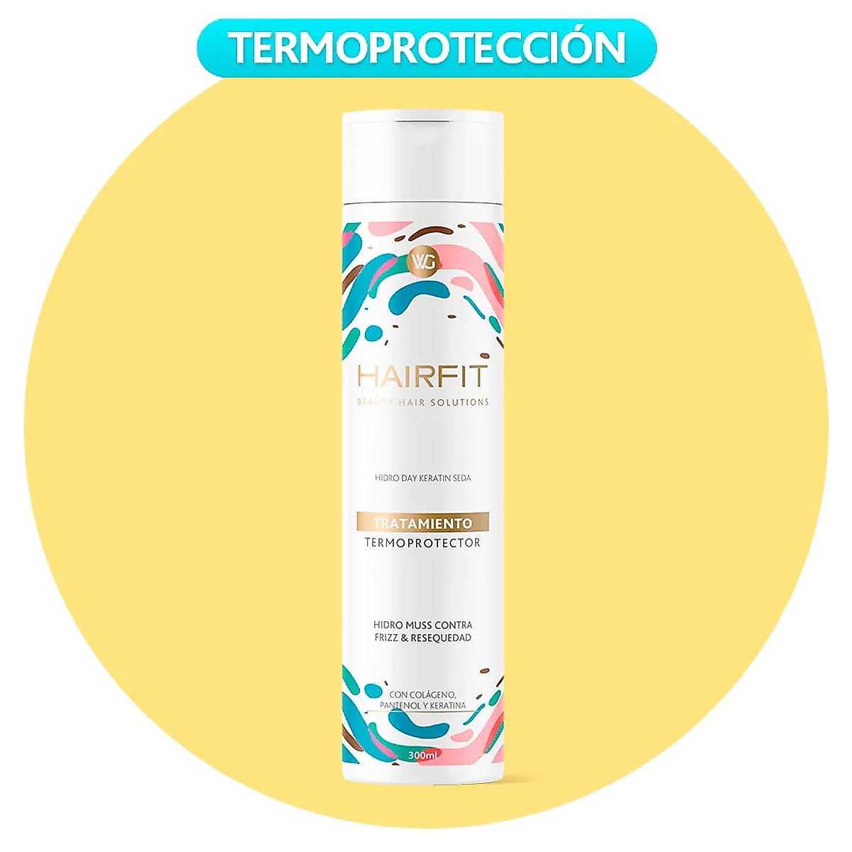 HAIRFIT KIT: Salt-free Repair Shampoo with Aloe Vera and Argan Oil + Thermoprotective Treatment with Collagen and Keratin