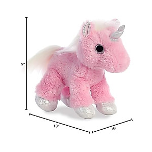 Aurora® Enchanting Sparkle Tales™ Blossom Unicorn Stuffed Animal - Magical Adventures - Endless Play - Pink 12 Inches