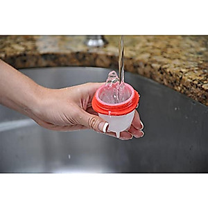 Boiled Egg Cooker Silicone Mold : Hard Boiled Eggs Cups 6 Pcs Golden Egg Maker Flower Mold Rings For Frying Eggs Cooker