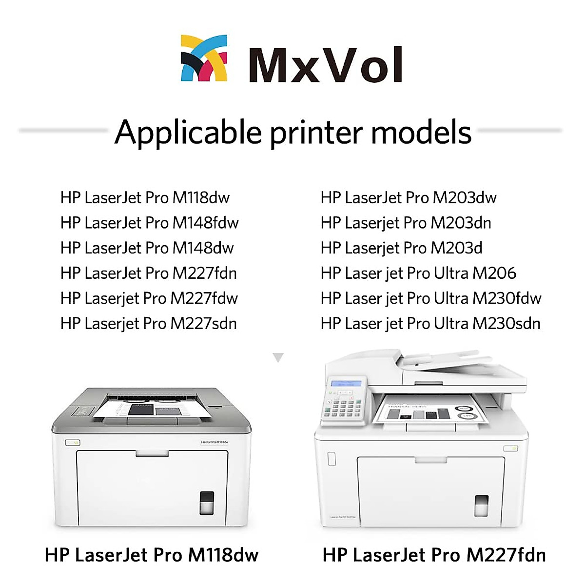MxVol Compatible Drum Unit Replacement for HP 32A CF232A Drum Yields Up to 23,000 Pages use for HP Laserjet Pro M148dw M203dw M227fdw M118dw M148fdw M227fdn Printer, 1-Pack