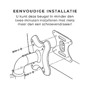 HumanCentric VESA Mount Adapter Compatible with MSI Optix MAG341CQ, AG32C, AG32CQ, G24C, G27C, G27C2 Monitors