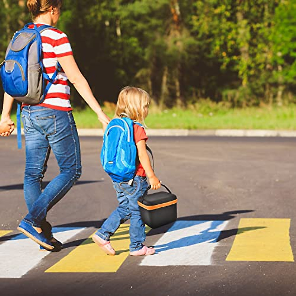 Case Compatible with Yoto Player Kids Speaker - Kids Audio & Music Player, Cards Roald Dahl Splendiferous Collection and Charging Dock, Mesh Pocket for Speaker Plays Content Cards - Box Only