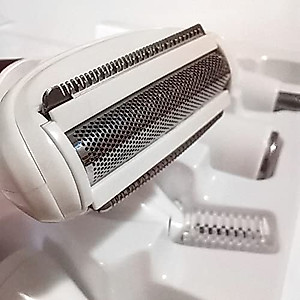 Electric Razor for Women Removal for Body Nose Hair Trimmer Face Shavers Eyebrow Legs Armpit Bikini Area Pubic Underarms Painless Rechargeable Portable 5 in 1 Womens Razors Set