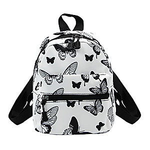 Women Mini Backpack Cute Shoulder Bag Purse Fashion Ladies Ladies Nylon Rucksack Casual Satchel Travel Small Backpack