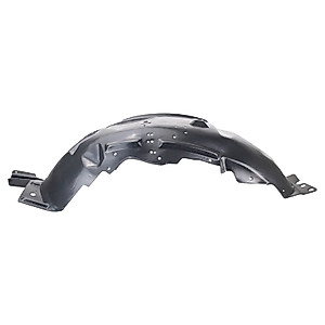 TRQ Front Left Inner Fender Liner Black Drivers Side Compatible with 2001-2009 Mazda B2300 1998-2001 B2500 1998-2007 B3000 1998-2009 B4000 MA1248114