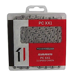 SRAM CHAIN 11-SPEED XX1 118 LINKS HOLLOWPIN SILVER