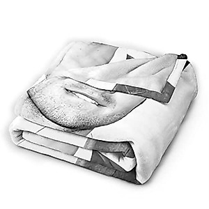 Sebastian Stan Ultra Soft Micro Fleece Blanket All Season Fuzzy Warm Throw Blanket for Sofa Chair Couch Bed