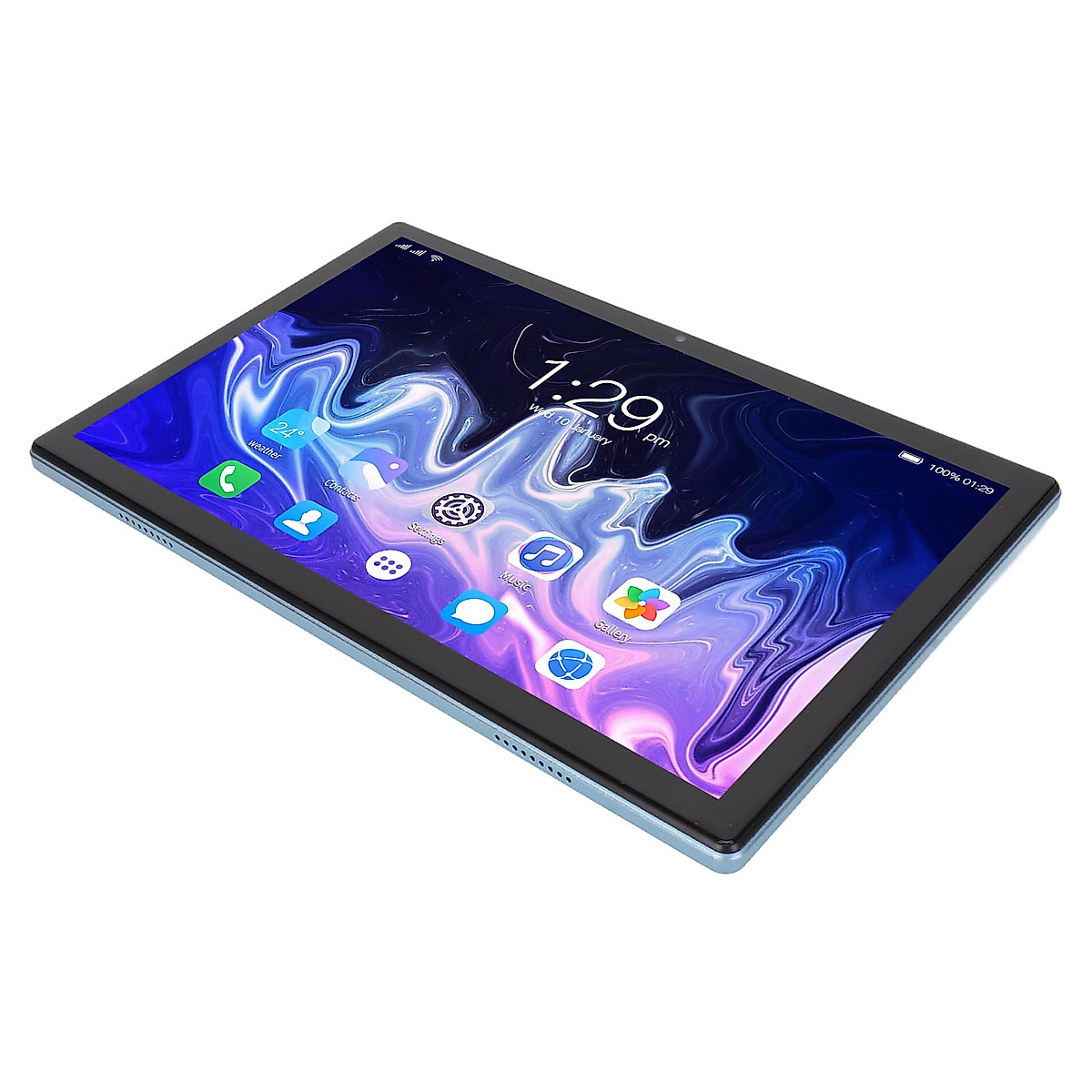 GLOGLOW Digital Tablet, Dual Speakers 10.1 Inch 2 in 1 Tablet FDH Screen for Reading for Game (US Plug)
