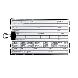 TPK - Tactical Pocket Klipboard | Pocket Clipboard for First Responders | Fits 3" x 5" Index Cards and TacticalKlips FI Cards (TPK)