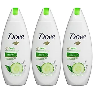 Dove Glowing Ritual Nourishing Secrets Body Wash - 3 Packs x 16.9 Fl.Oz / 500ml Ea