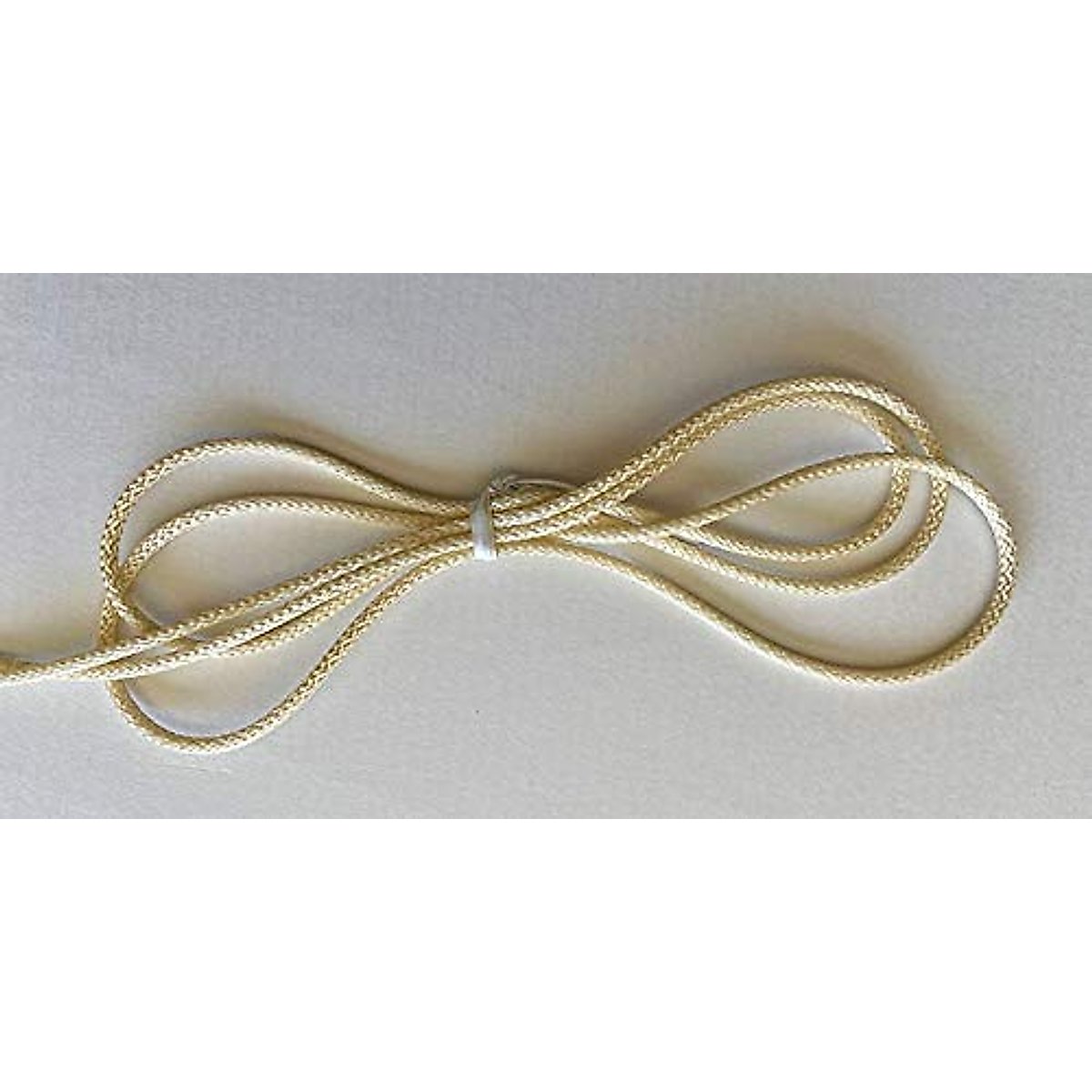 NCMORIN 6 ft. Ivory Continuous Loop Cord - Blind String Hunter Douglas 2.7mm